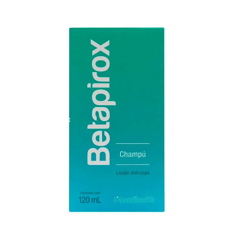 Betapiróx Shampoo Anticaspa 120 ml | Centro Dermatológico Country