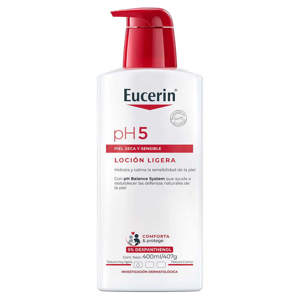 Eucerin Ph5 Loción Ligera 400 ml | Centro Dermatológico Country