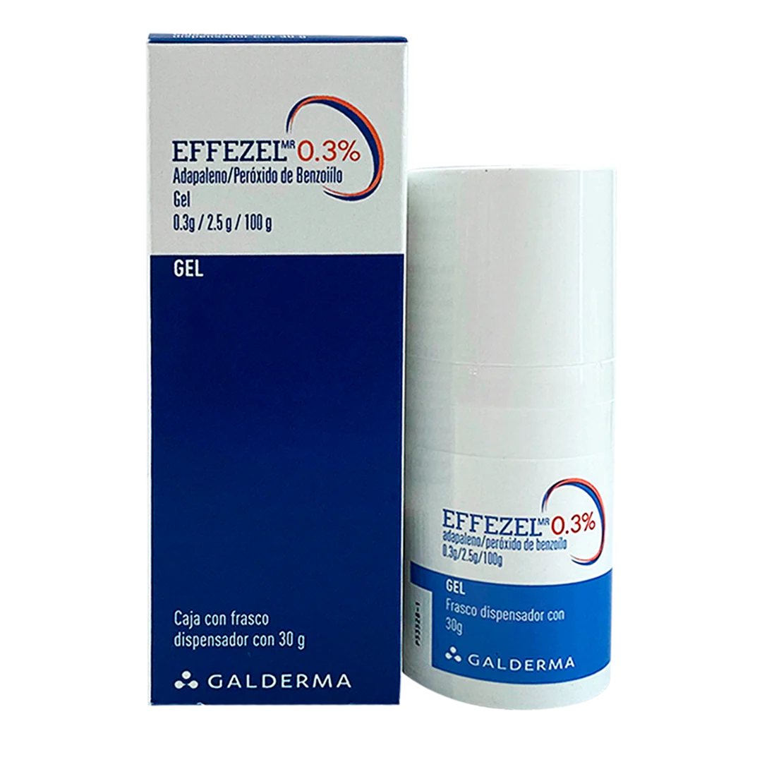 Effezel Gel 0.3% 30 g | Centro Dermatológico Country