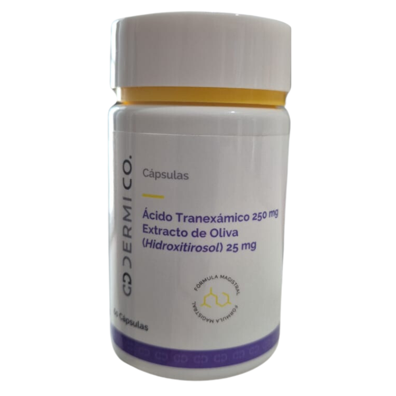 Ácido Tranexámico 250mg 60 Cápsulas | Centro Dermatológico Country