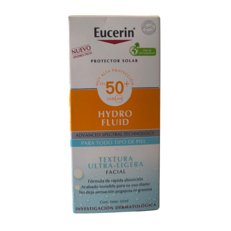 Eucerin Hydro Fluid 50 ml | Centro Dermatológico Country