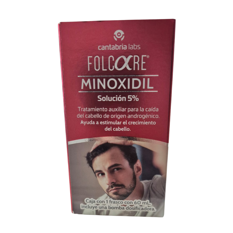 Folcare minoxidil solucion 5% | Centro Dermatológico Country